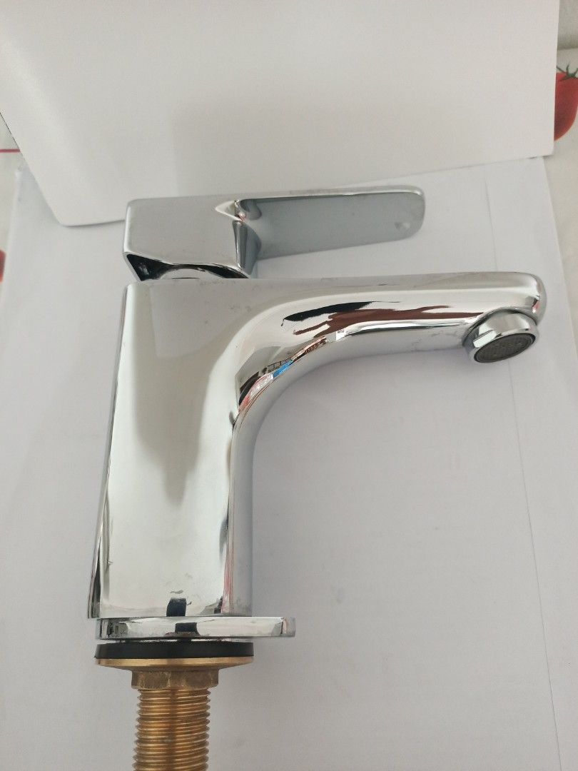 SANITON, wash basin faulet,brand new, Furniture & Home Living, Bathroom ...