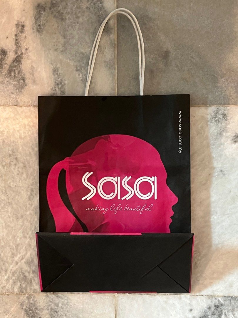 SaSa Signature Paper Bag, Beauty & Personal Care, Bath & Body, Body ...