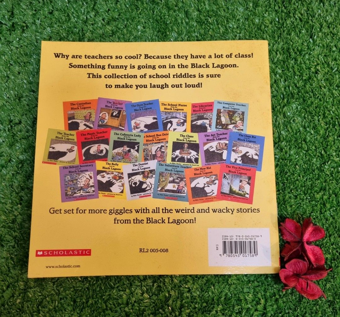 Scholastic- School Riddles from the Black Lagoon, Hobbies & Toys, Books ...
