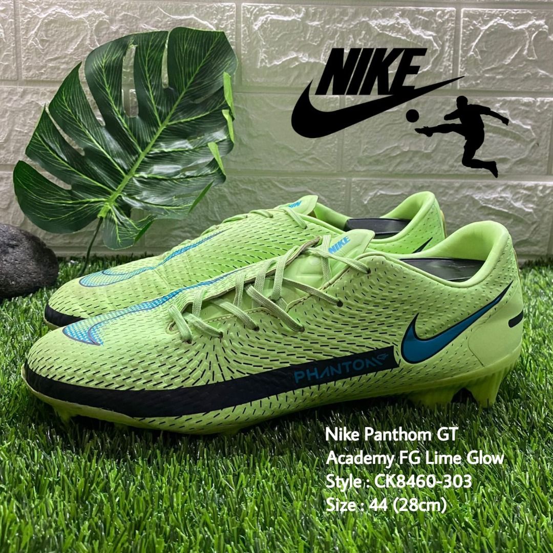 Sepatu Bola Nike Panthom GT CK8460-303 Academy FG Lime Glow Ukuran 44 ...