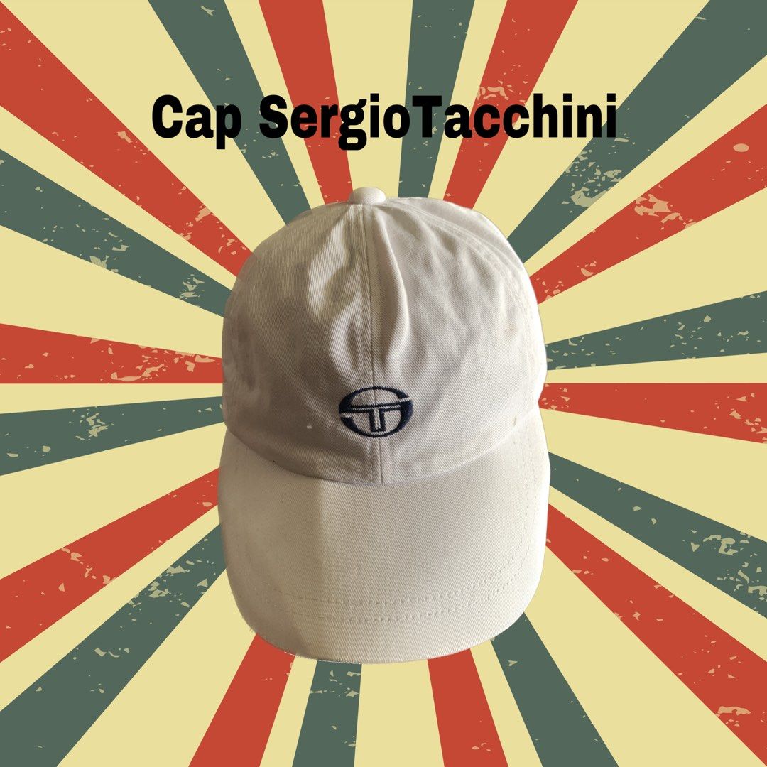 Sergio Tacchini cap simple, Fesyen Pria, Aksesoris, Topi di Carousell