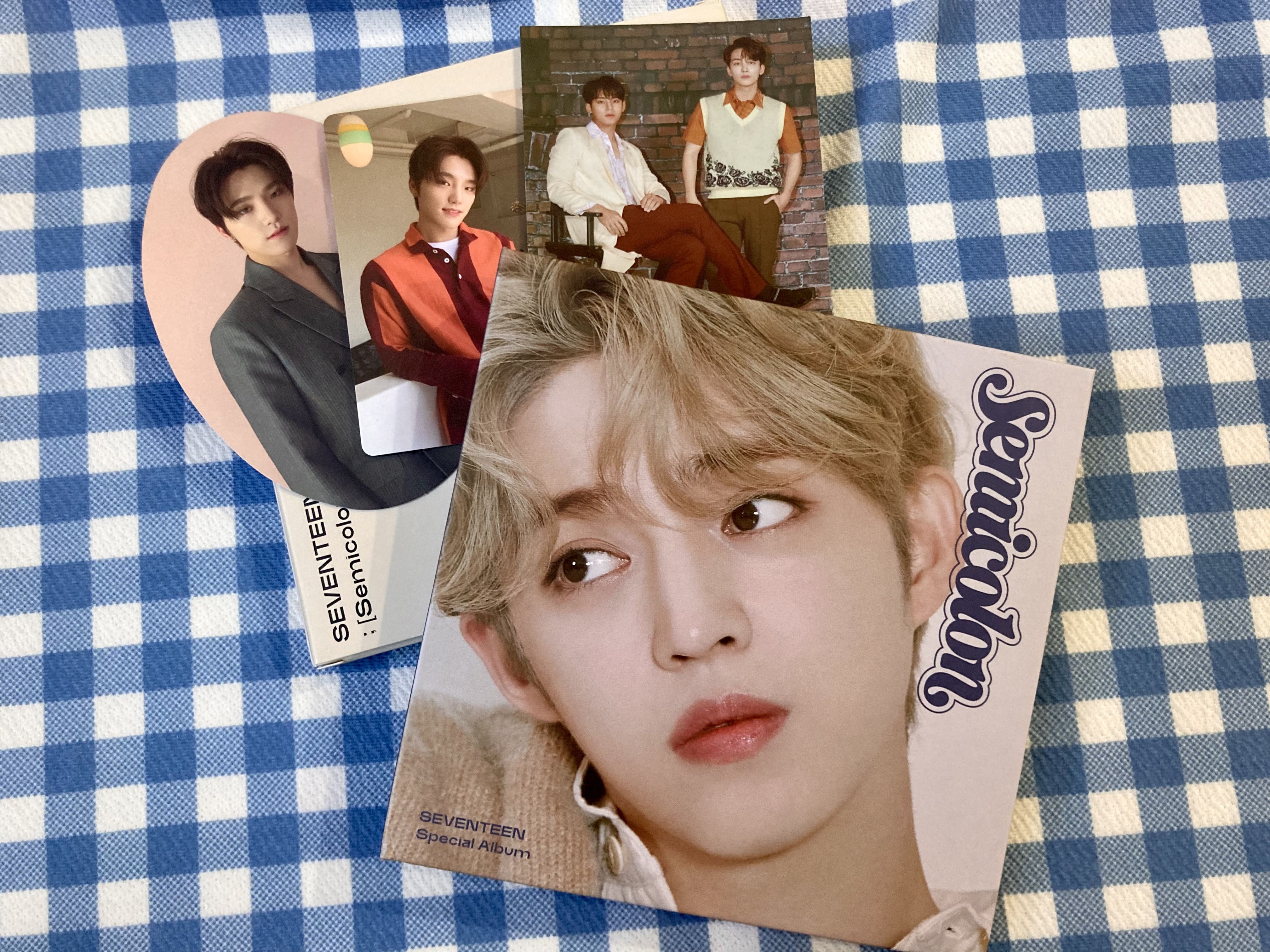 Seventeen svt SCoups Semicolon unsealed album photocards pc, Hobbies ...