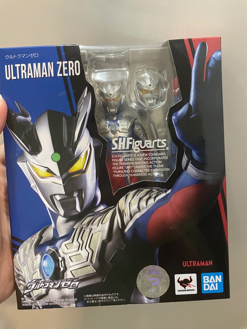 shf ultraman zero s.h.figuarts, Hobbies & Toys, Toys & Games on Carousell