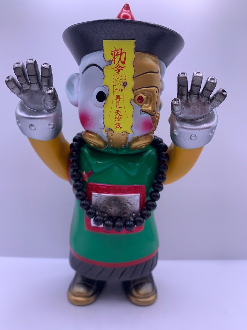 SHIKAMARK 機械殭屍 キョンシネーター 再見天津飯 # Japan Sofubi 日本搪膠 Designer Toy, 興趣及遊戲, 玩具 & 遊戲類 - Carousell