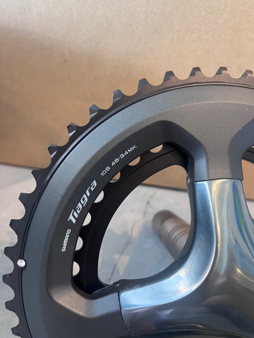 Shimano Tiagra Crankset Crank Front Chainwheel, Sports Equipment ...
