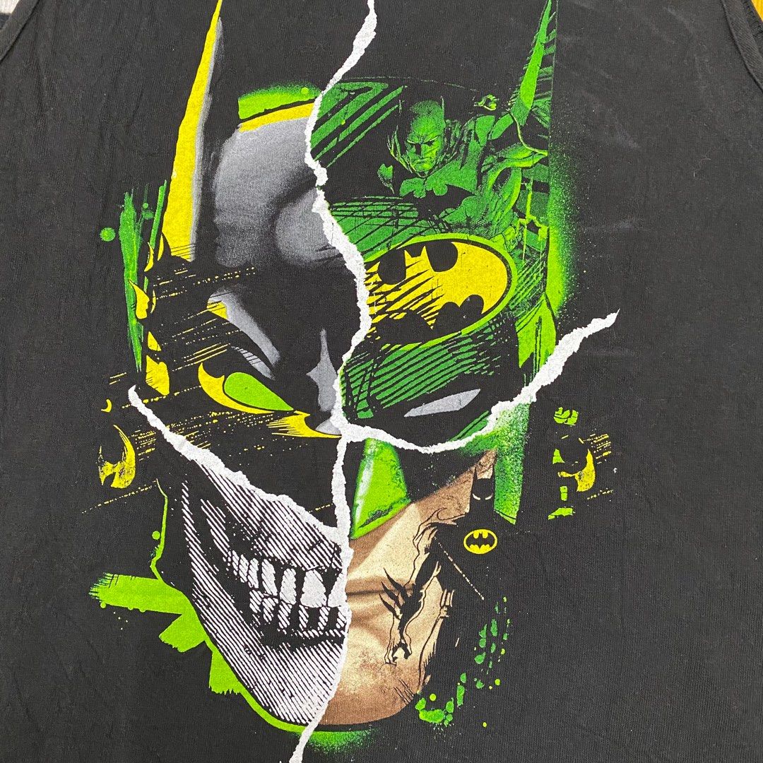 Singlet BATMAN, Men's Fashion, Tops & Sets, Tshirts & Polo Shirts on ...