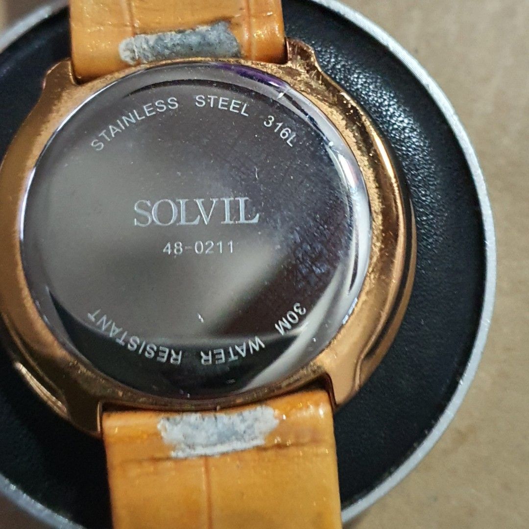 Solvil Vintage, Women's Fashion, Watches & Accessories, Watches on ...