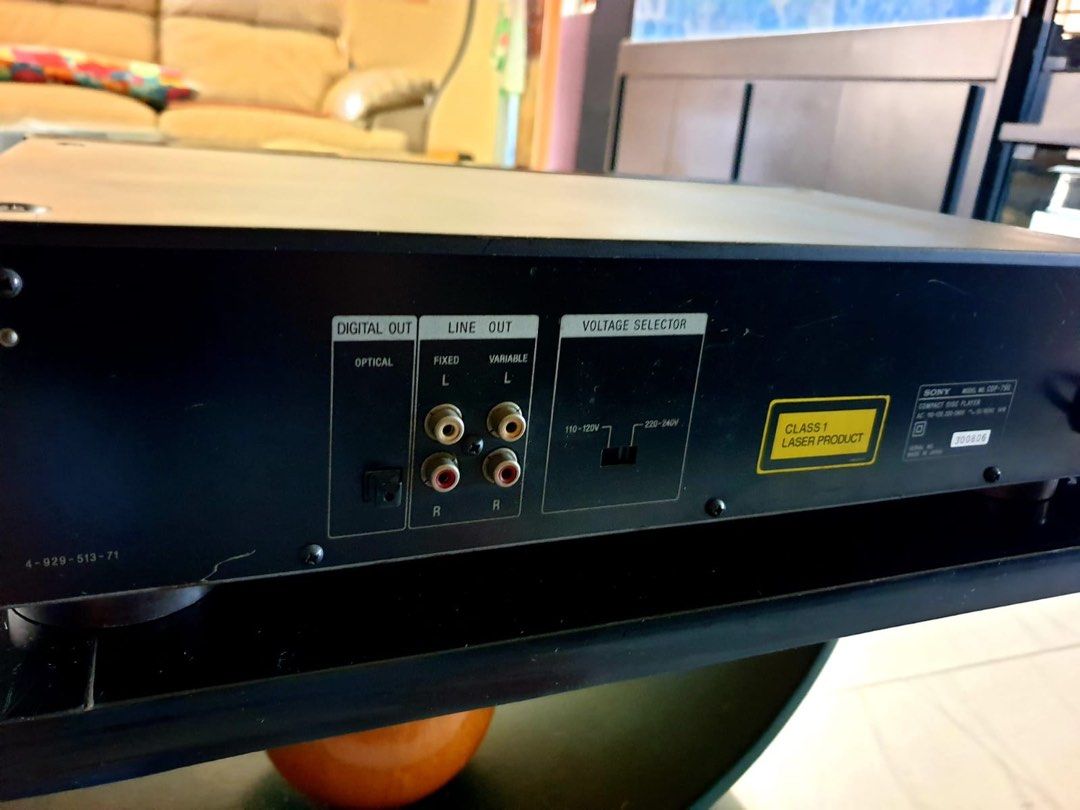 SONY CD Player CDP-790, Audio, Other Audio Equipment on Carousell