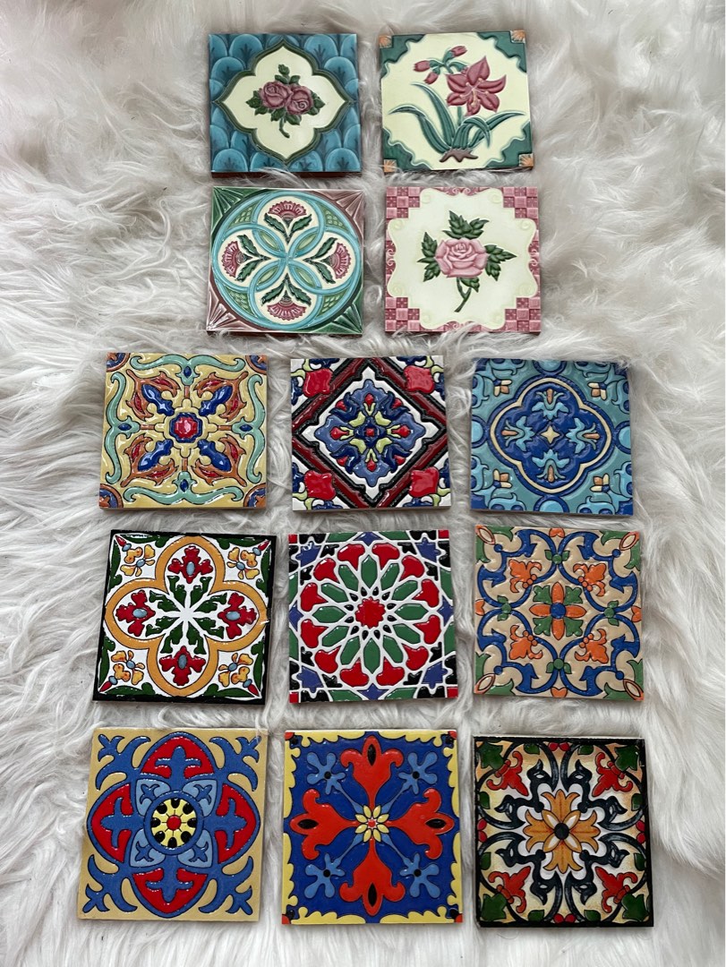 Spanish/ peranakan tiles, Furniture & Home Living, Home Decor, Other ...