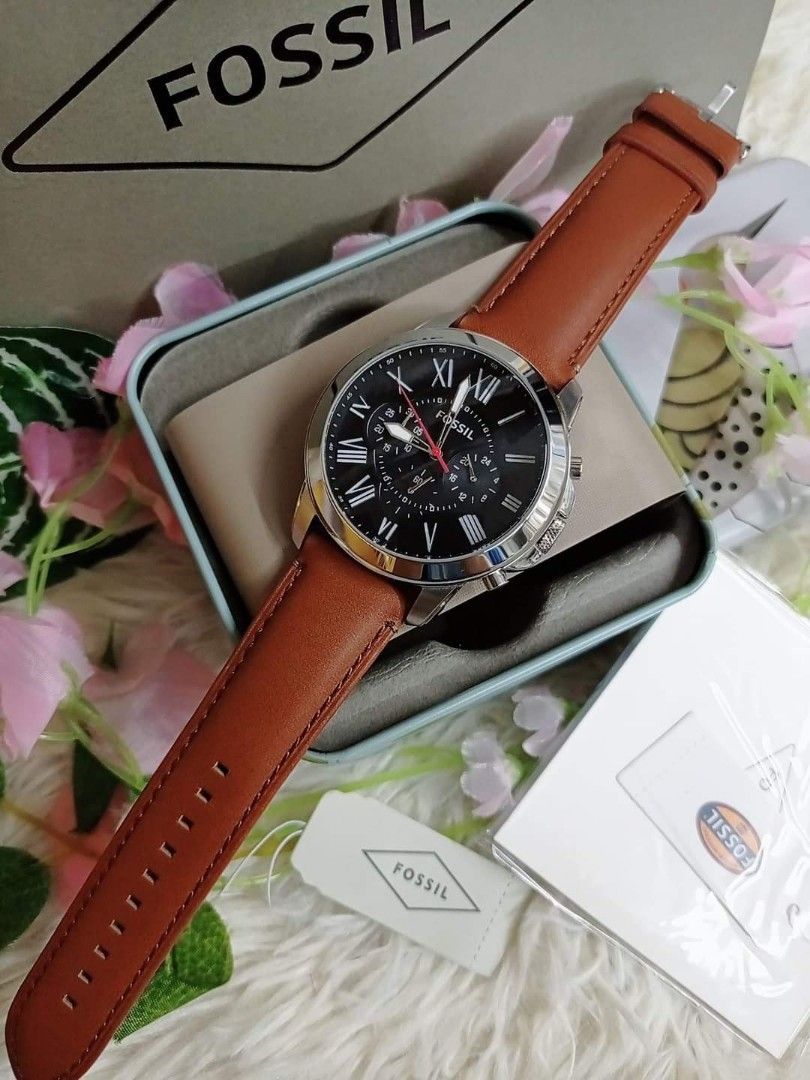 Sports chronograph Fossil US, Men's Fashion, Watches & Accessories ...