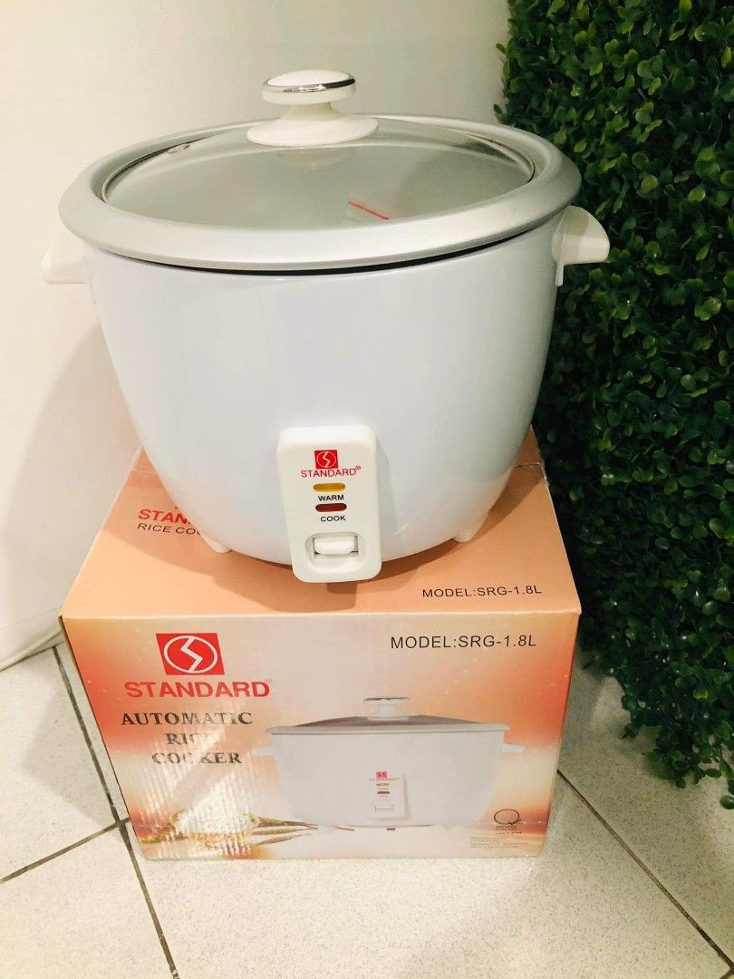 Standard 1.8L Automatic Rice Cooker SRG-1.8L, TV & Home Appliances ...