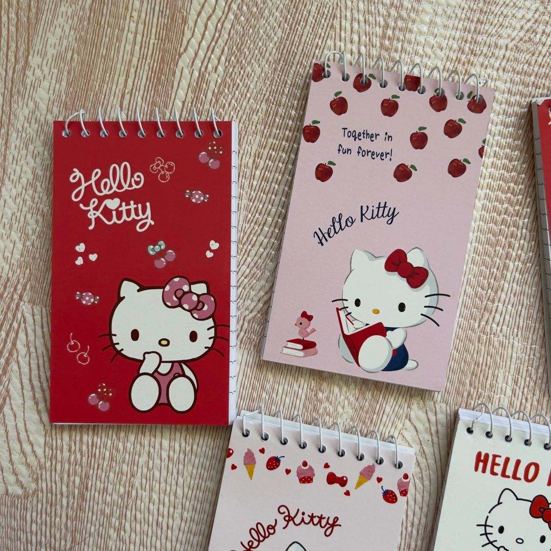 Sterling Hello Kitty Memo Notebooks, Hobbies & Toys, Stationary & Craft ...