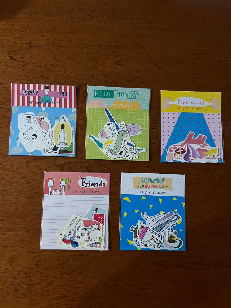 Sticker Packs, Hobbies & Toys, Stationary & Craft, Other Stationery ...