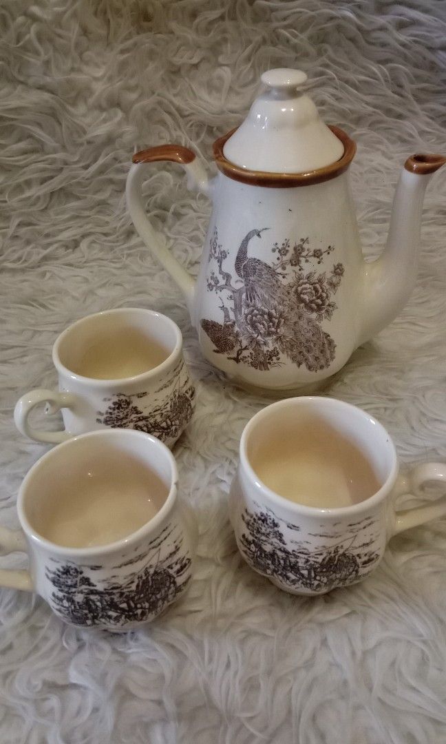 Tea set | nikura, Antik, Pajangan di Carousell