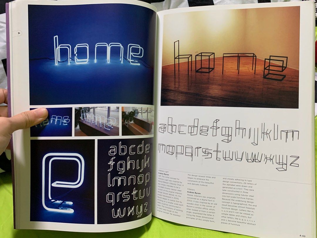 The 3D Type Book | By FL@33 | Graphic Design Illustrations Art Book | A ...