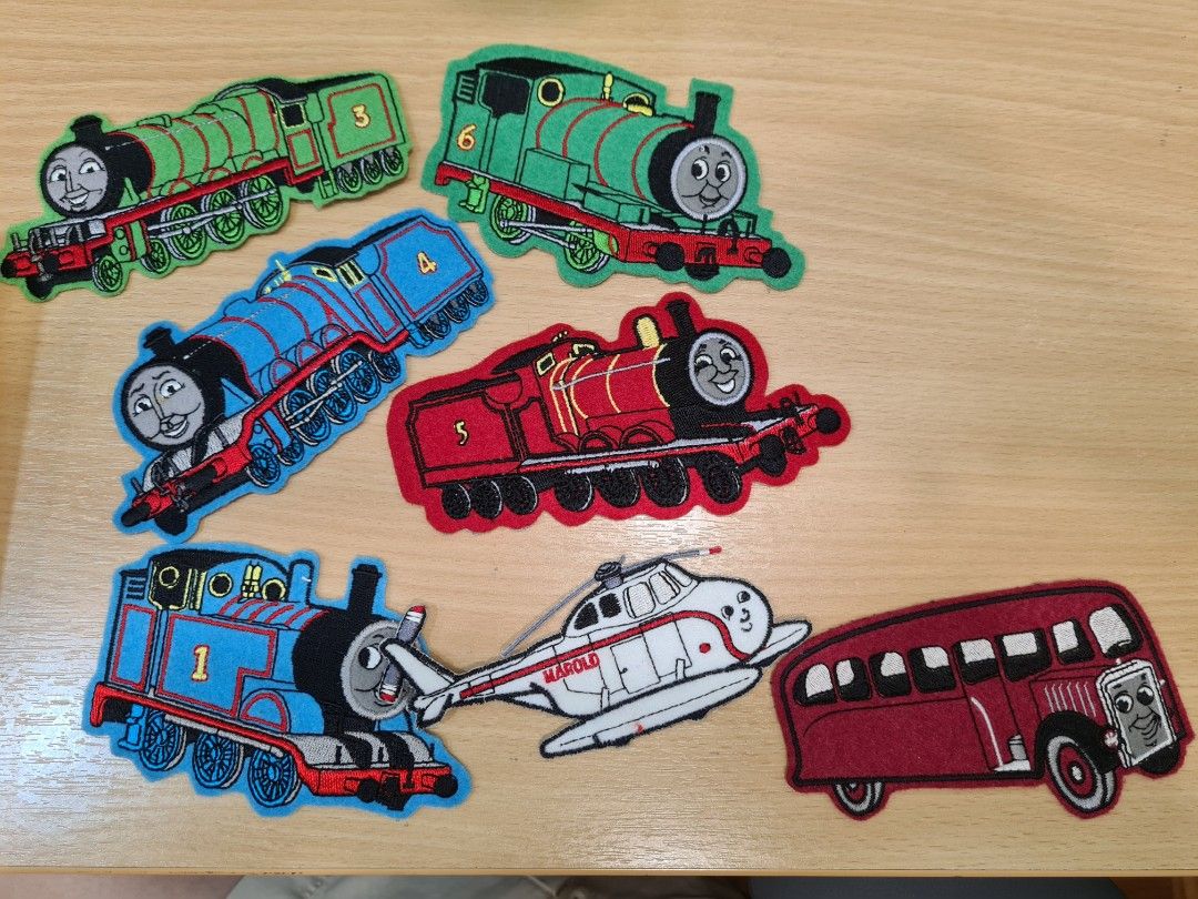 Thomas the Train iron on patches, Hobbies & Toys, Stationery & Craft ...
