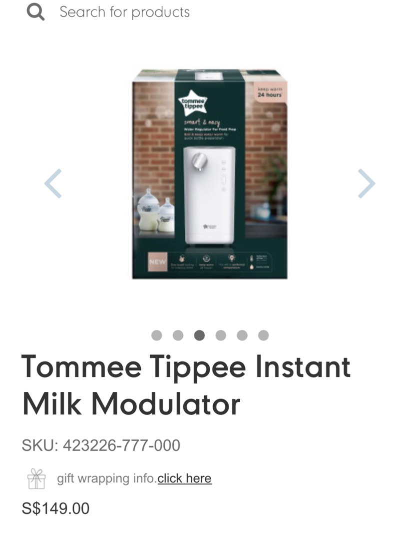 Tommee tippee instant milk modular, Babies & Kids, Nursing & Feeding ...