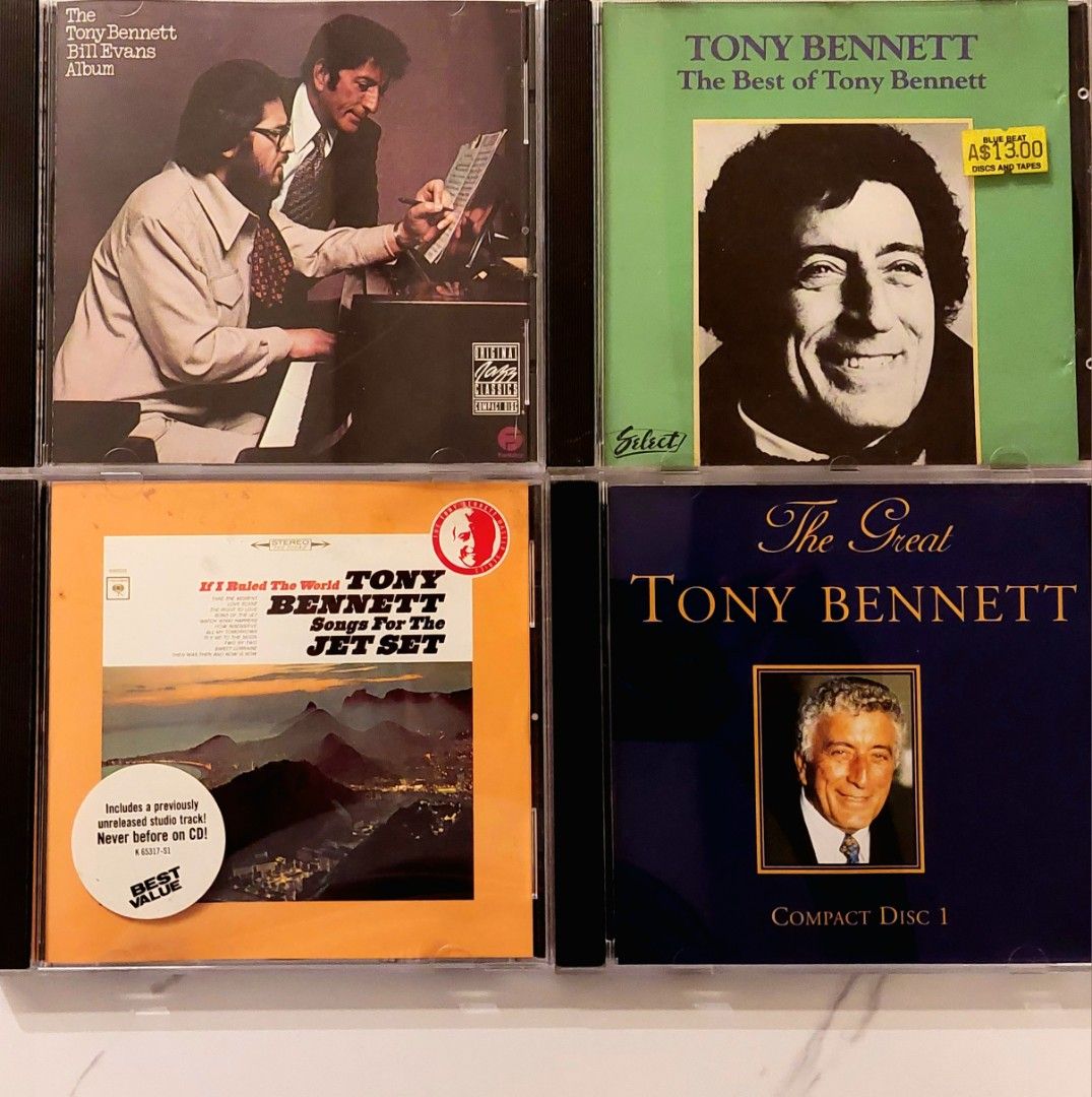 Tony Bennett CDs the greatest singer in the world according to Frank ...