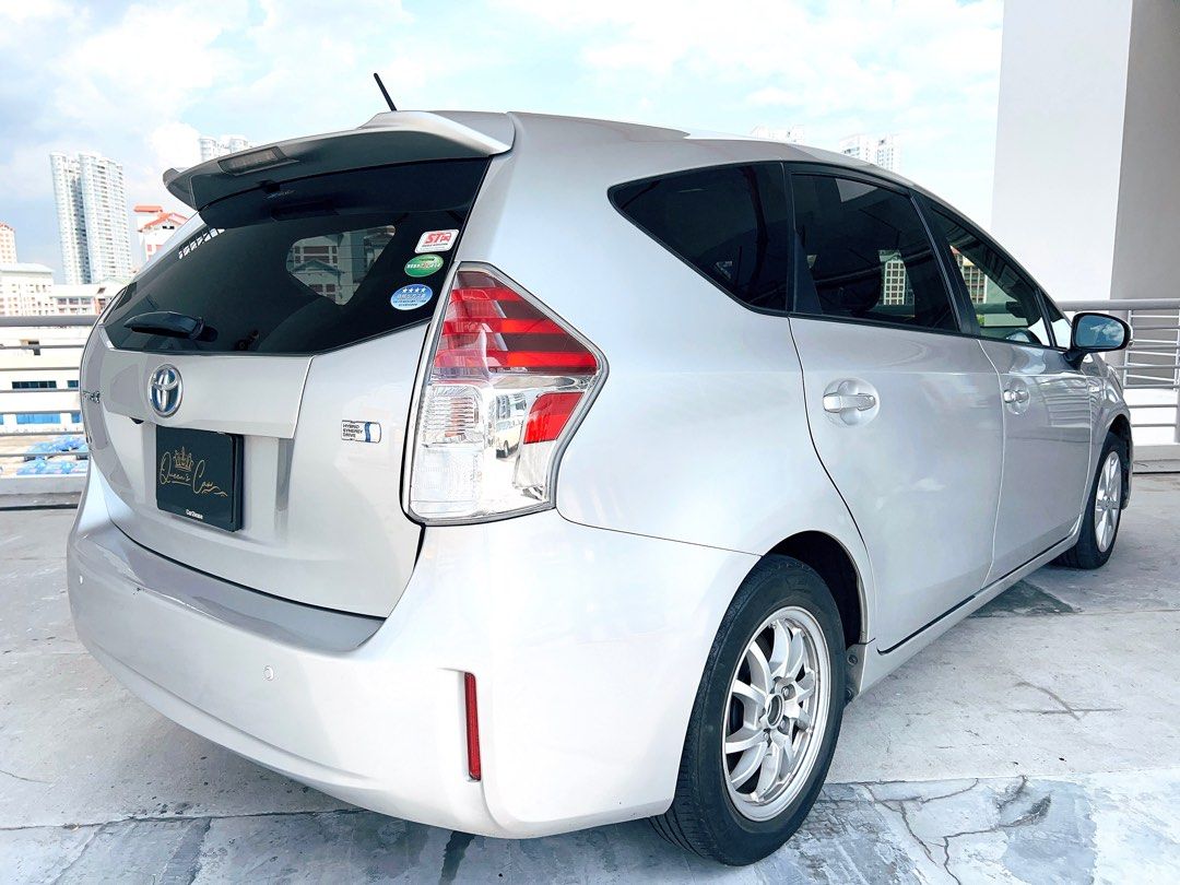 Toyota Prius Alpha Hybrid 7-seater, Cars, Car Rental on Carousell