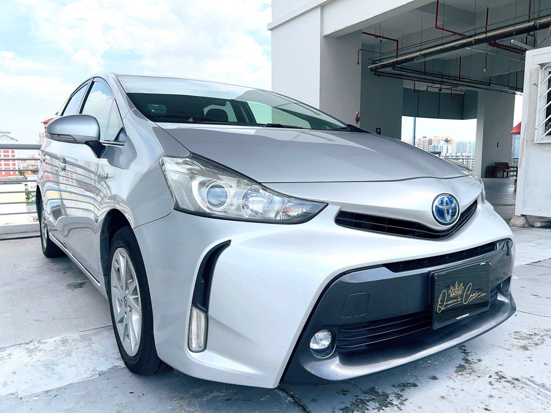 Toyota Prius Alpha Hybrid 7-seater, Cars, Car Rental on Carousell