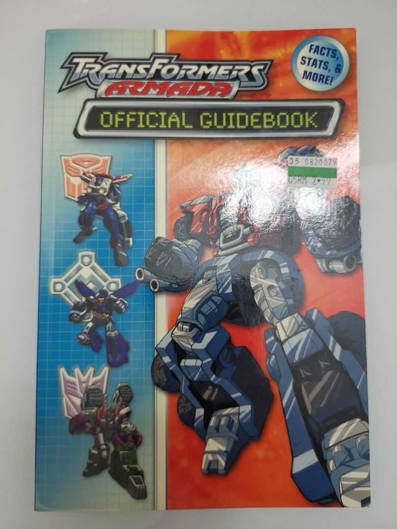 Transformers Armada Guidebook for Kids, Hobbies & Toys, Books ...