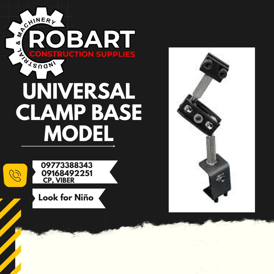 UNIVERSAL CLAMP BASE MODEL, Commercial & Industrial, Construction Tools ...