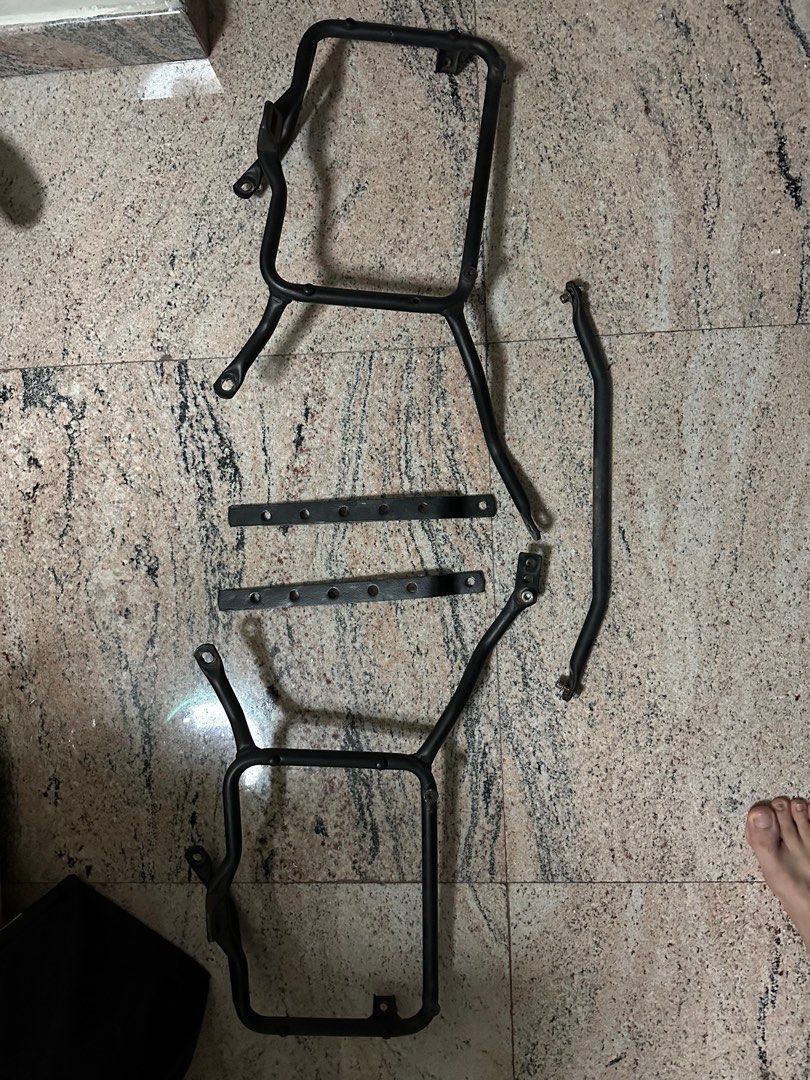 Universal Pannier Side Rack, Motorcycles, Motorcycle Accessories on ...