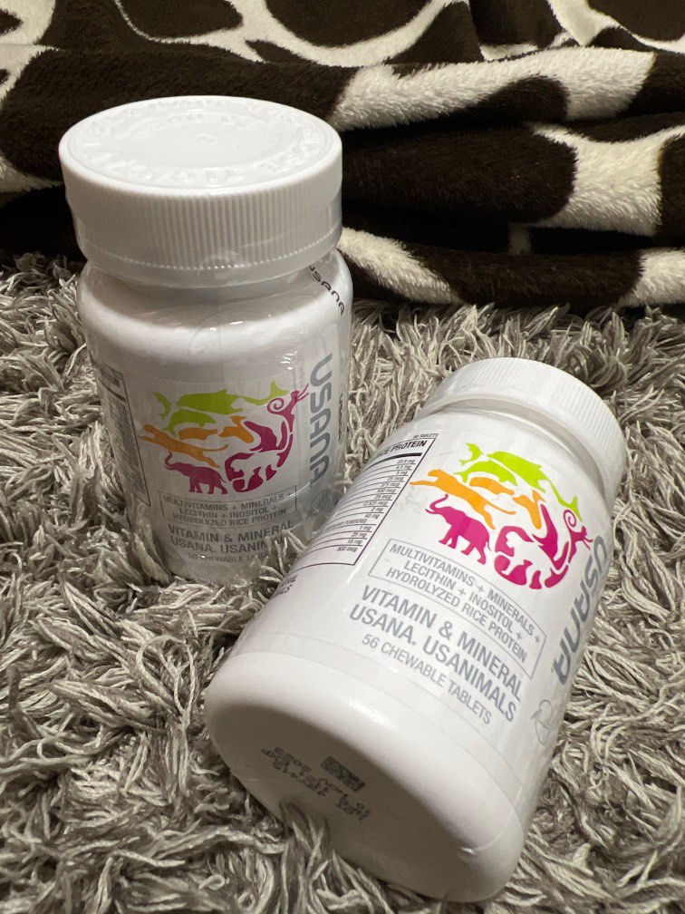 USANA - Usanimals Vitamin & Mineral for Kids, Health & Nutrition ...