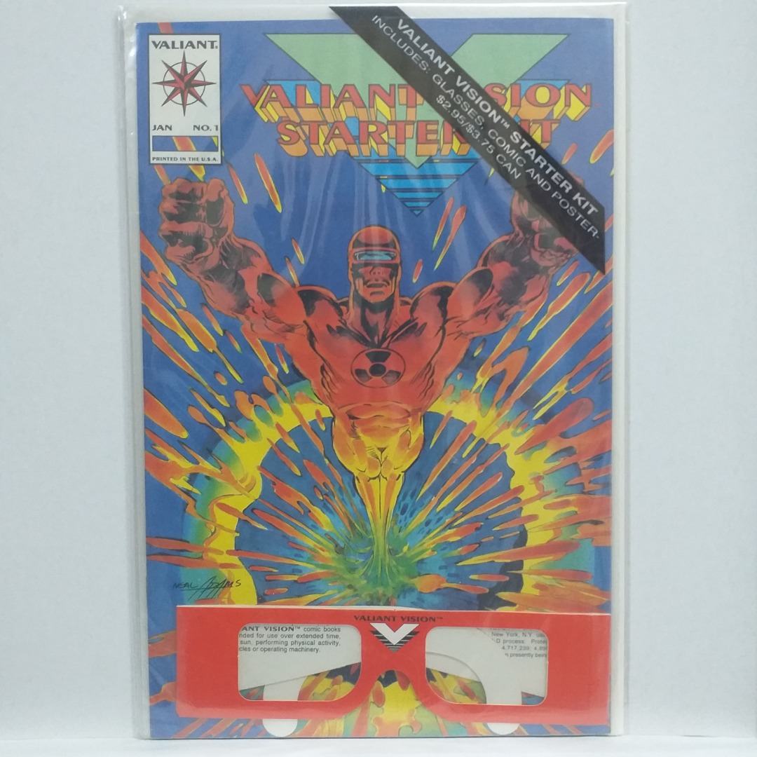 Valiant Vision Starter kit #1. VF/NM, Hobbies & Toys, Books & Magazines, Comics & Manga on Carousell