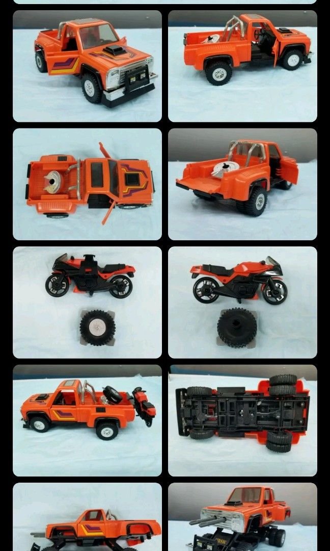 Vintage 1986 Kenner M.A.S.K. Firecracker Truck With Cycle, Hobbies ...