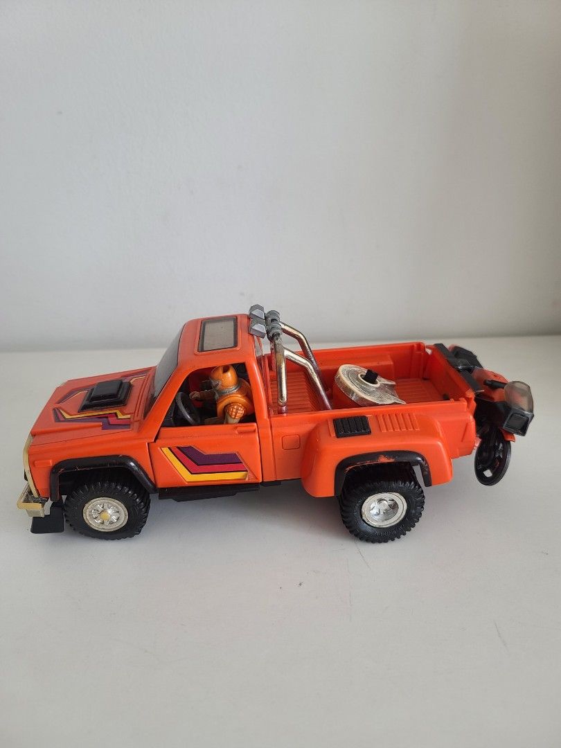 Vintage 1986 Kenner M.A.S.K. Firecracker Truck With Cycle, Hobbies ...