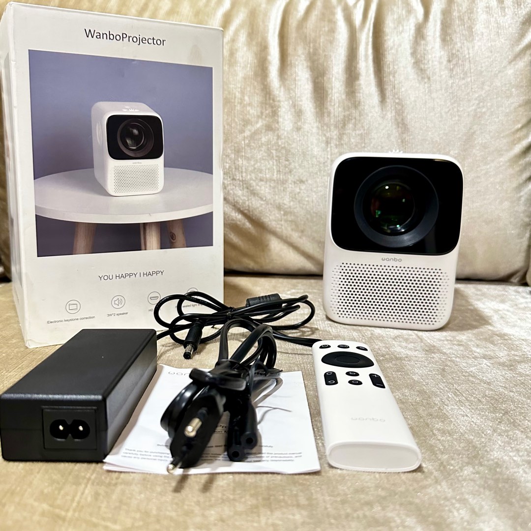 Wanbo T2 Max Projector Global Version , TV & Home Appliances, TV ...