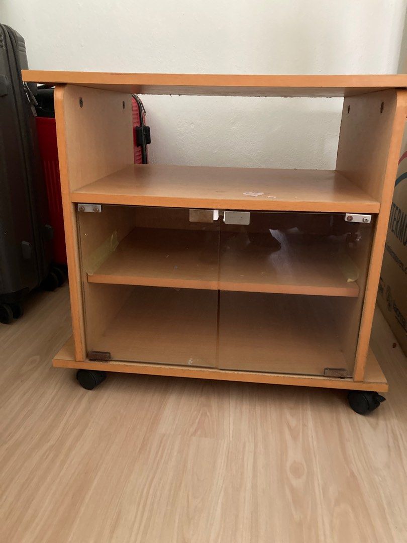 Wheeled TV stand, Furniture & Home Living, Furniture, TV Consoles on ...