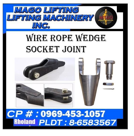 Wire Rope Wedge Socket Joint on Carousell