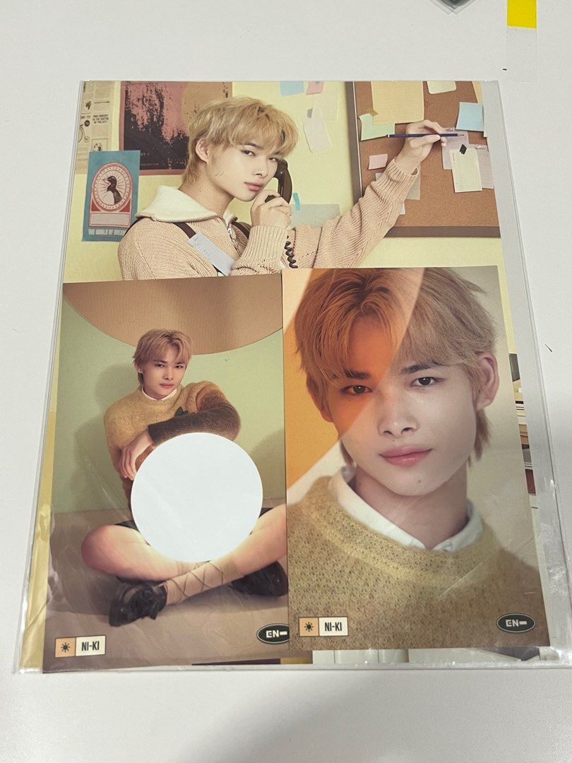 WTS ENHYPEN PCS (clearance, ggu ggu package, album pc, shopee pob, season greetings), Hobbies ...