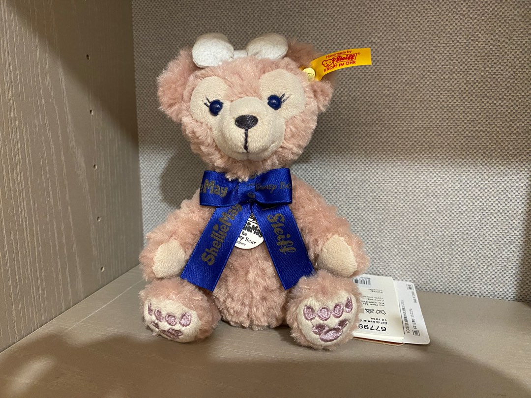 東京迪士尼x steiff聯名 雪梨玫 玩偶Disney shellymay, 書籍、休閒與玩具, 玩具、公仔、桌遊在旋轉拍賣