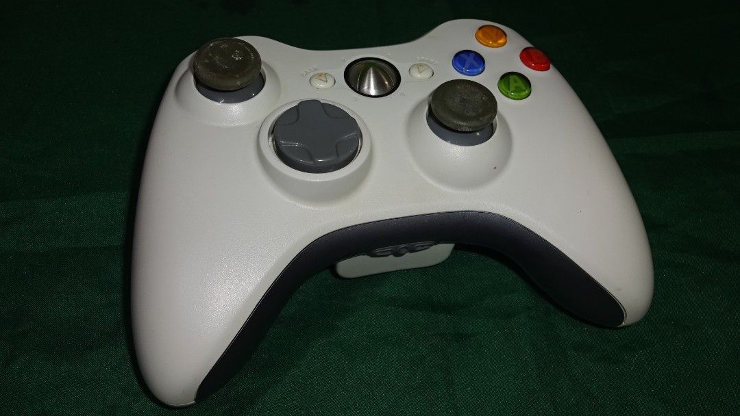 Xbox 360 Wireless Controller White, Video Gaming, Gaming Accessories ...