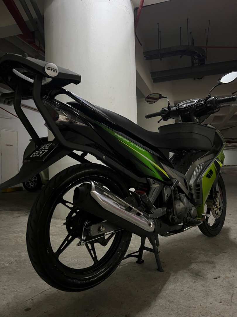 YAMAHA 135LC ES V1, Motorbikes on Carousell