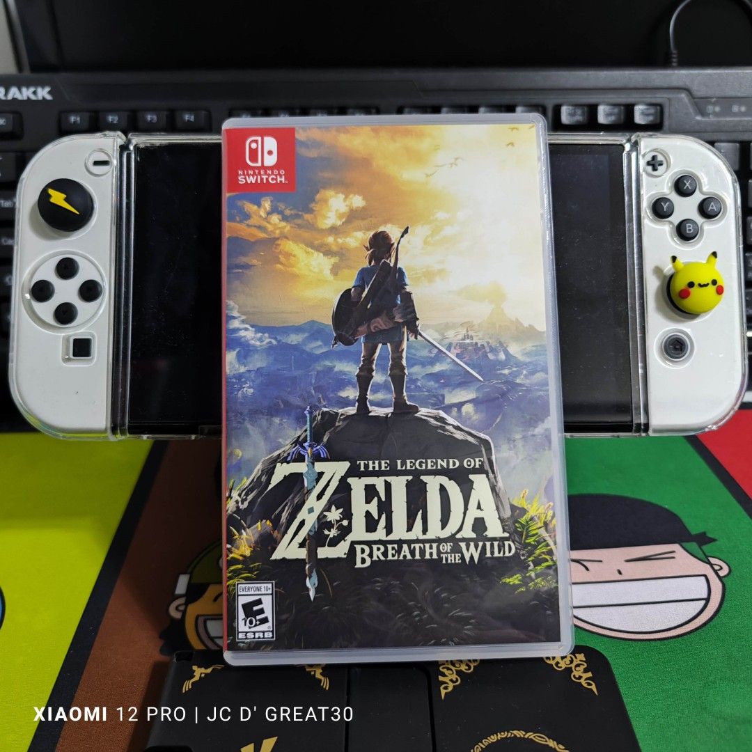 Zelda botw switch game, Video Gaming, Video Games, Nintendo on Carousell