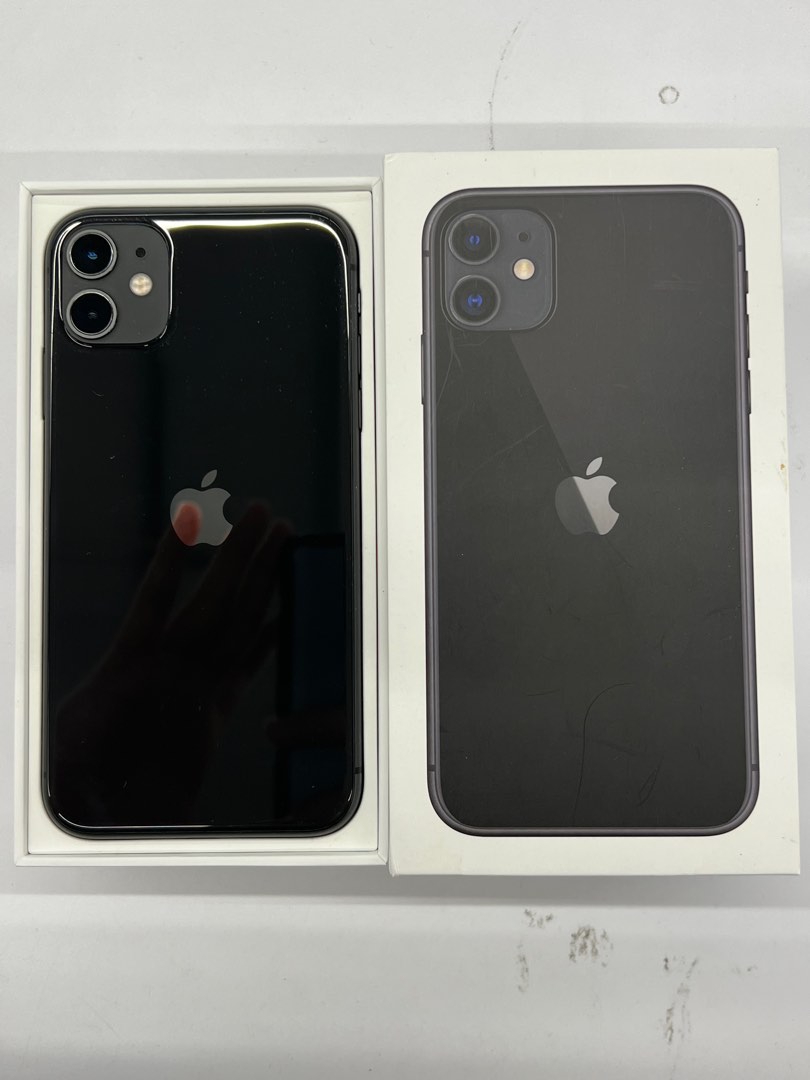 [ZP SET] IPHONE 11 BLACK 128GB BATTERY HEALTH 80 (FULL SET BOX), Mobile ...