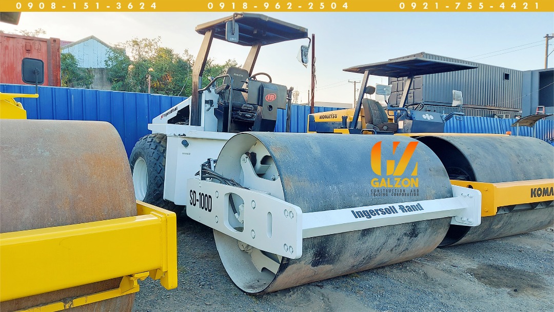 10 Tonner Ingersoll Rand SD100DD Vibro Compactor, Special Vehicles ...