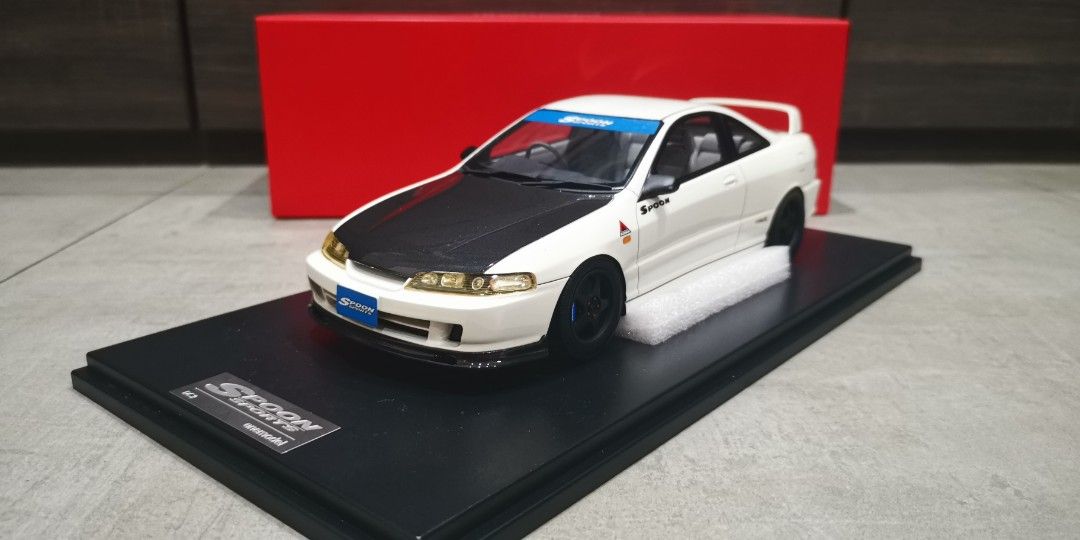 1/18 Onemodel Honda Integra Type-R DC2 Spoon Sports (White), Hobbies & Toys, Toys & Games on ...