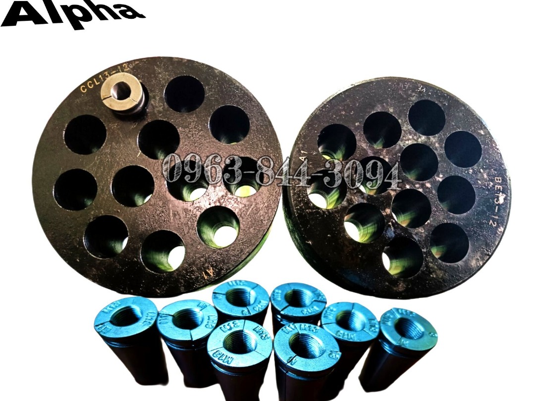 12Holes Anchor Block 12.7mm Post Tensioning Accessories, Commercial ...