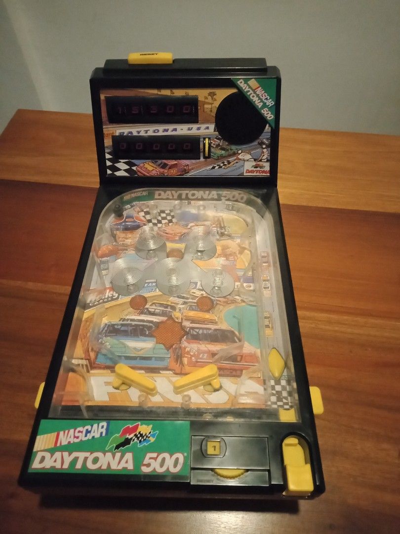 1980s Daytona 500 Pinball Machine, Hobbies & Toys, Memorabilia ...