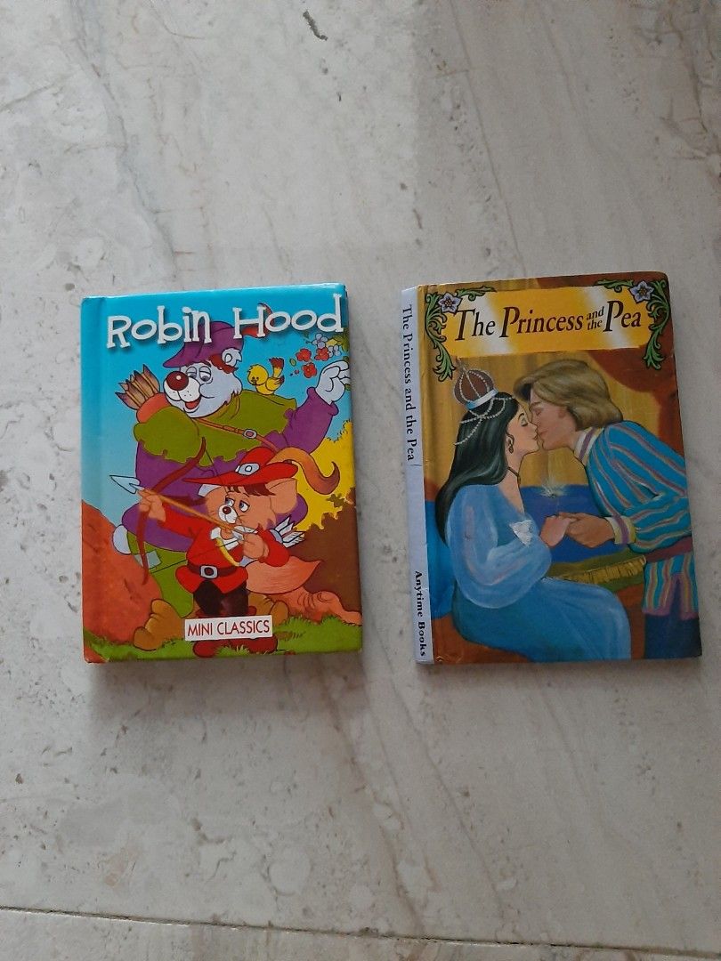 2 buku robin hood & princess, Buku & Alat Tulis, Buku Anak-Anak di ...