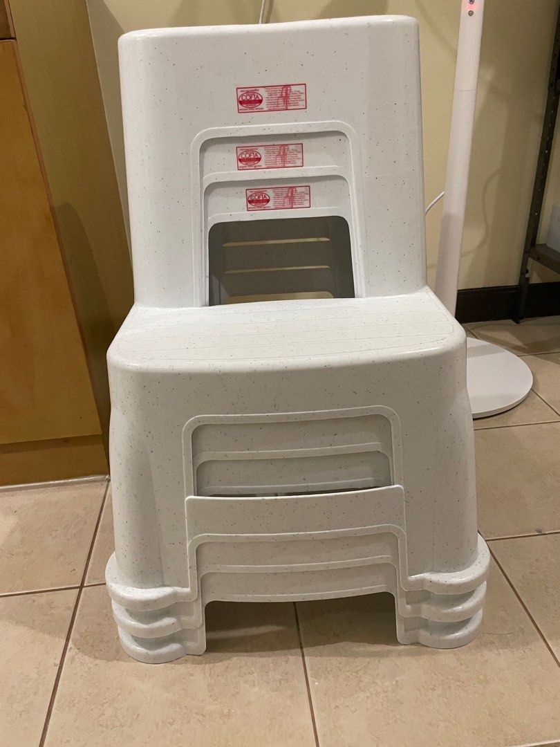 2 Cofta Step Stool, Furniture & Home Living, Furniture, Chairs on Carousell