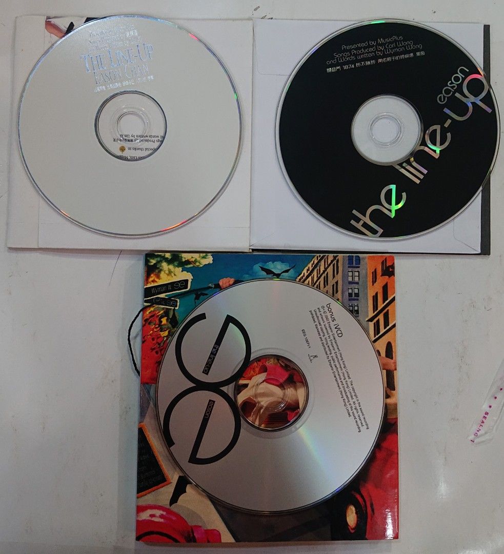 2Cd+vcd 陳奕迅 the line-up, 興趣及遊戲, 音樂、樂器 & 配件, 音樂與媒體 - CD 及 DVD - Carousell