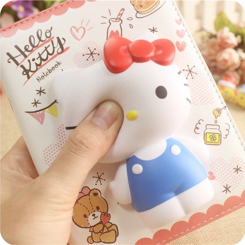 3D Diary Notebook SANRIO HELLO KITTY Cartoon Stress Relief Squeeze ...