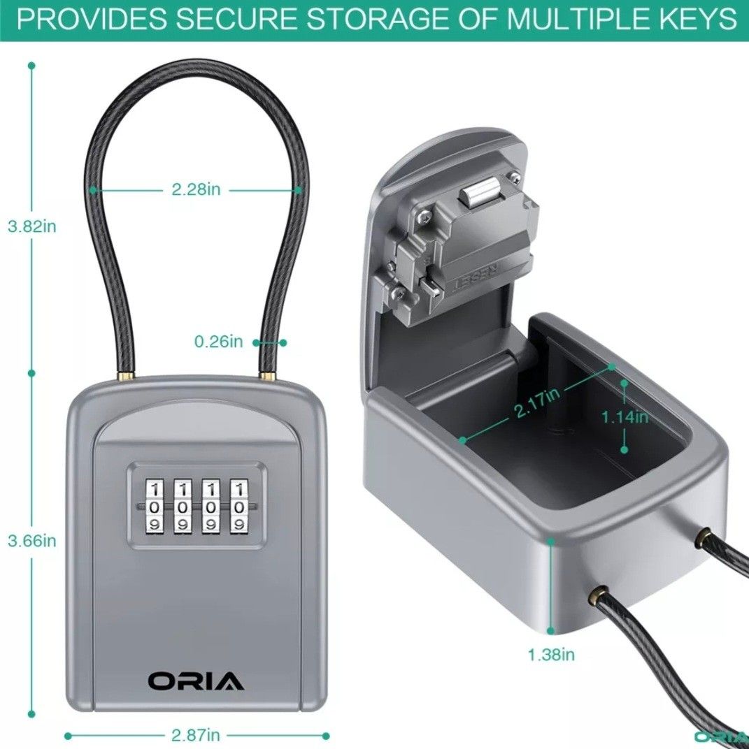 4 digits combination keys lock, Furniture & Home Living, Home ...