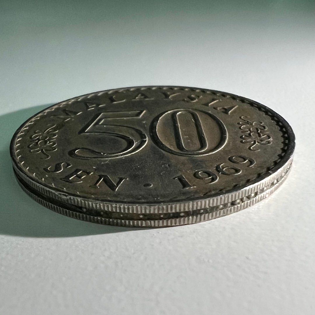 50 Cent 1969 (security edge), Hobbies & Toys, Collectibles & Memorabilia, Currency on Carousell